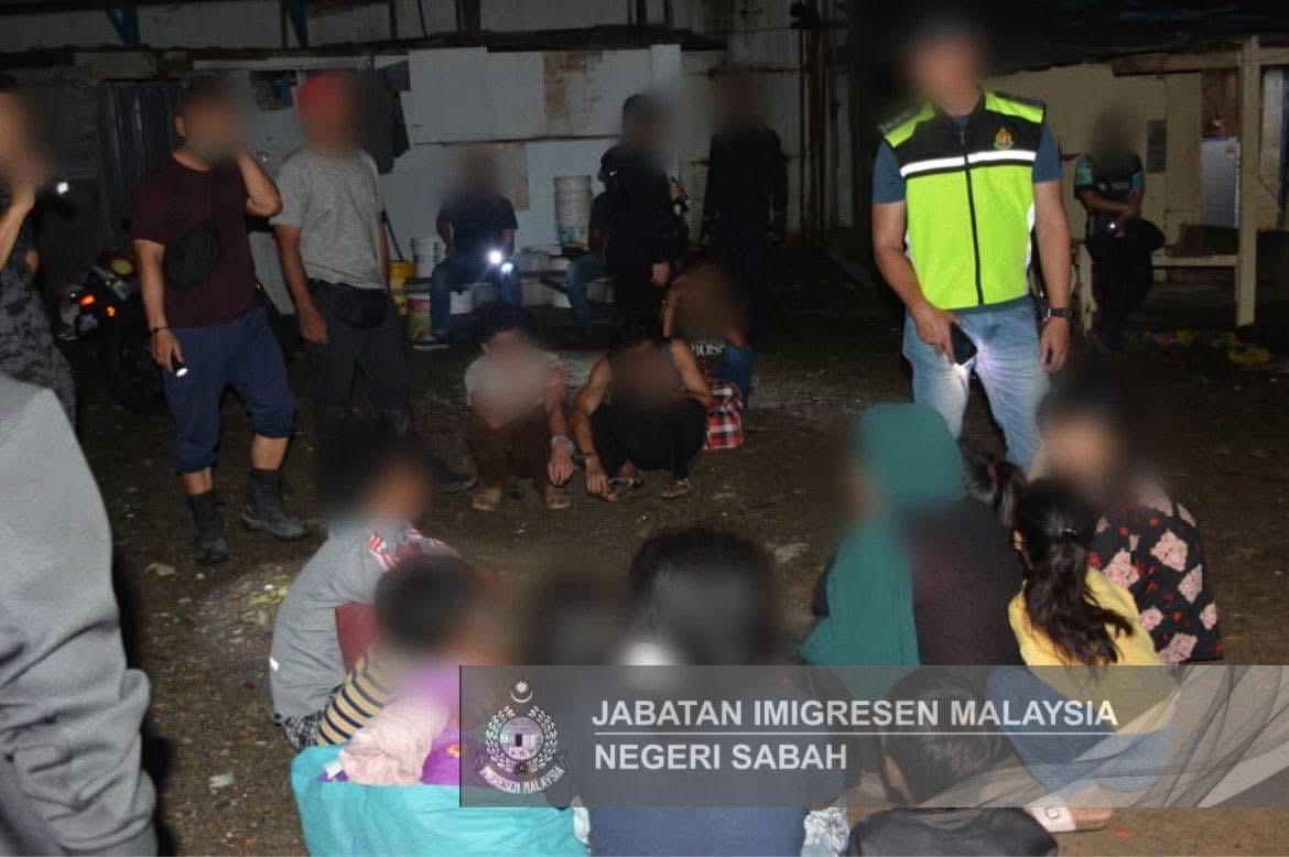 𝟒𝟒 PATI ditahan dalam dua operasi JIM di K.Kinabalu | 亚洲时报 Asia Times